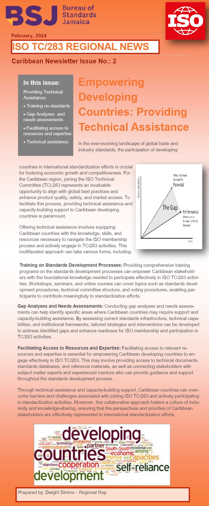 ISO TC/283 Regional News - Empowering Developing Countries: Providing Technical Assistance ...